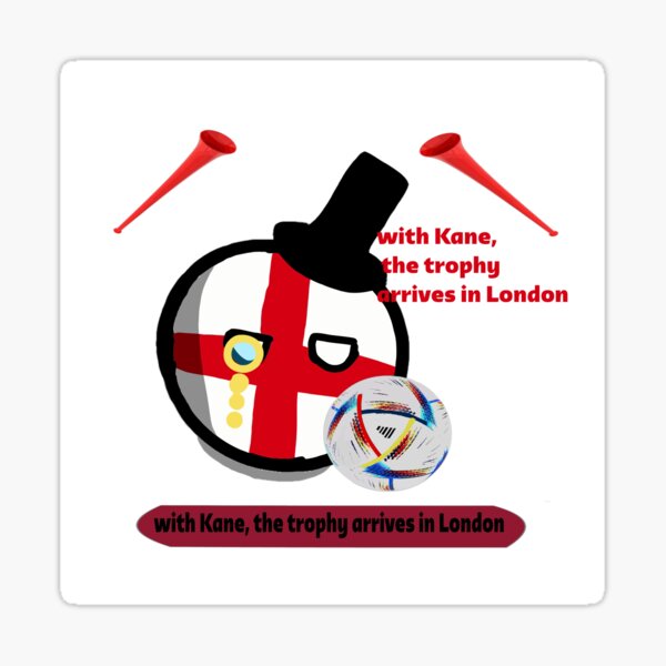 "CWC England (Englandball) Style 1" Sticker for Sale by CWCStore ...
