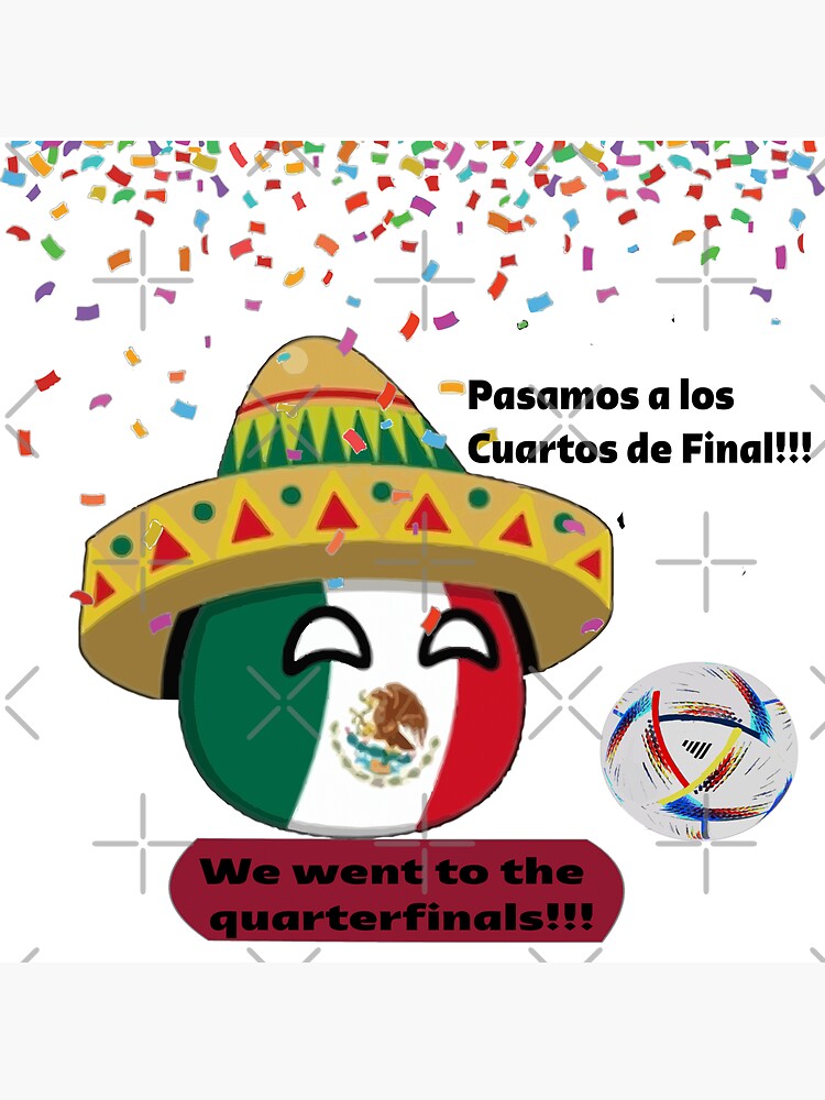 "CWC Mexico (Mexicoball) style 2" Sticker for Sale by CWCStore | Redbubble