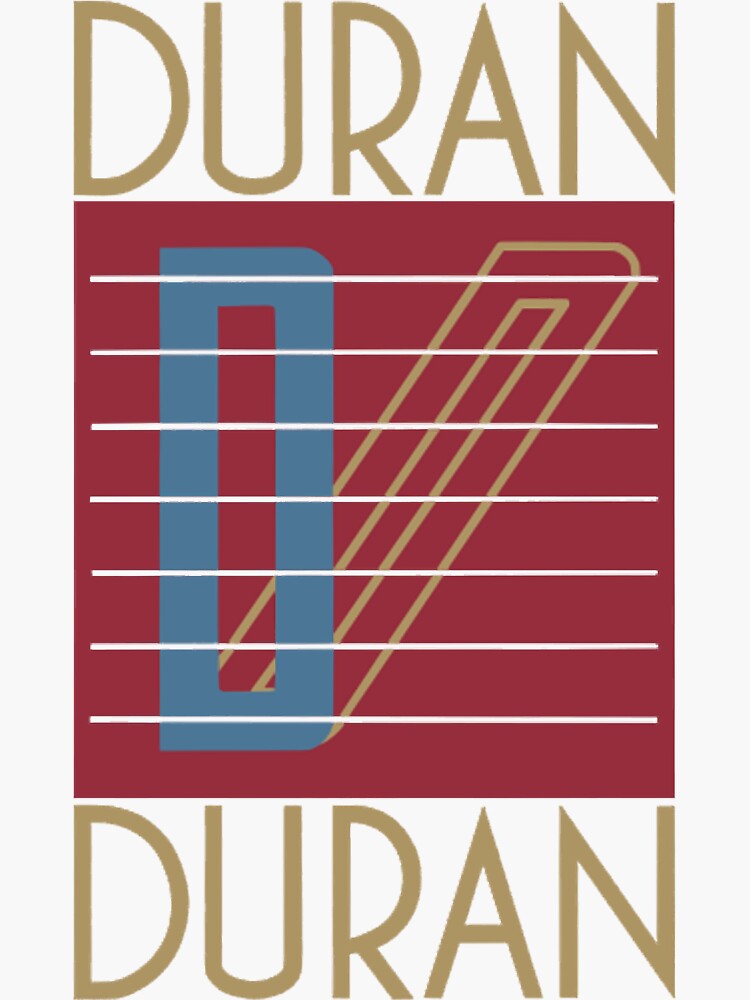 "Duran duran band" Sticker for Sale by DiannaBaker01 | Redbubble