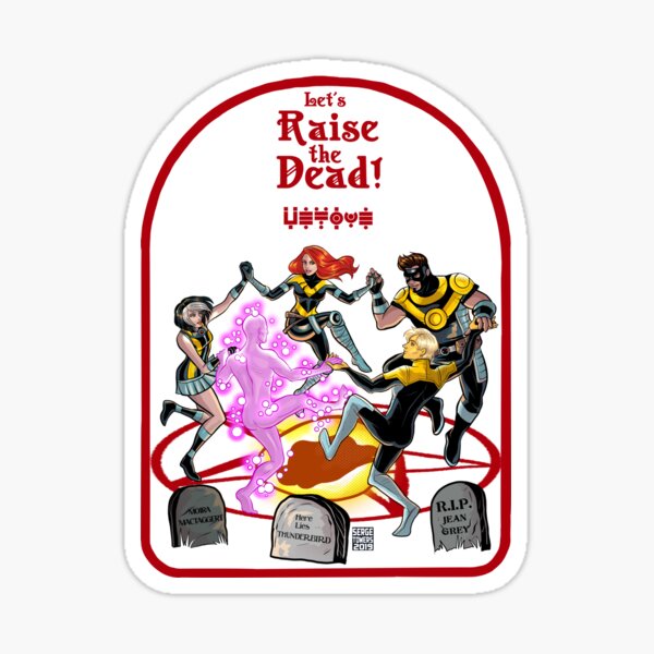 "Raise the dead" Sticker for Sale by sergetowers | Redbubble