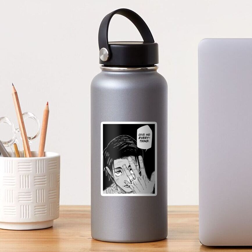 "Yuta Okkotsu Give Me Everything Manga Sticker | Jujutsu Kaisen Anime ...