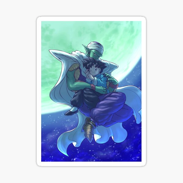 "Piccolo Dragon Ball Fanart" Sticker for Sale by Spacefoxart | Redbubble