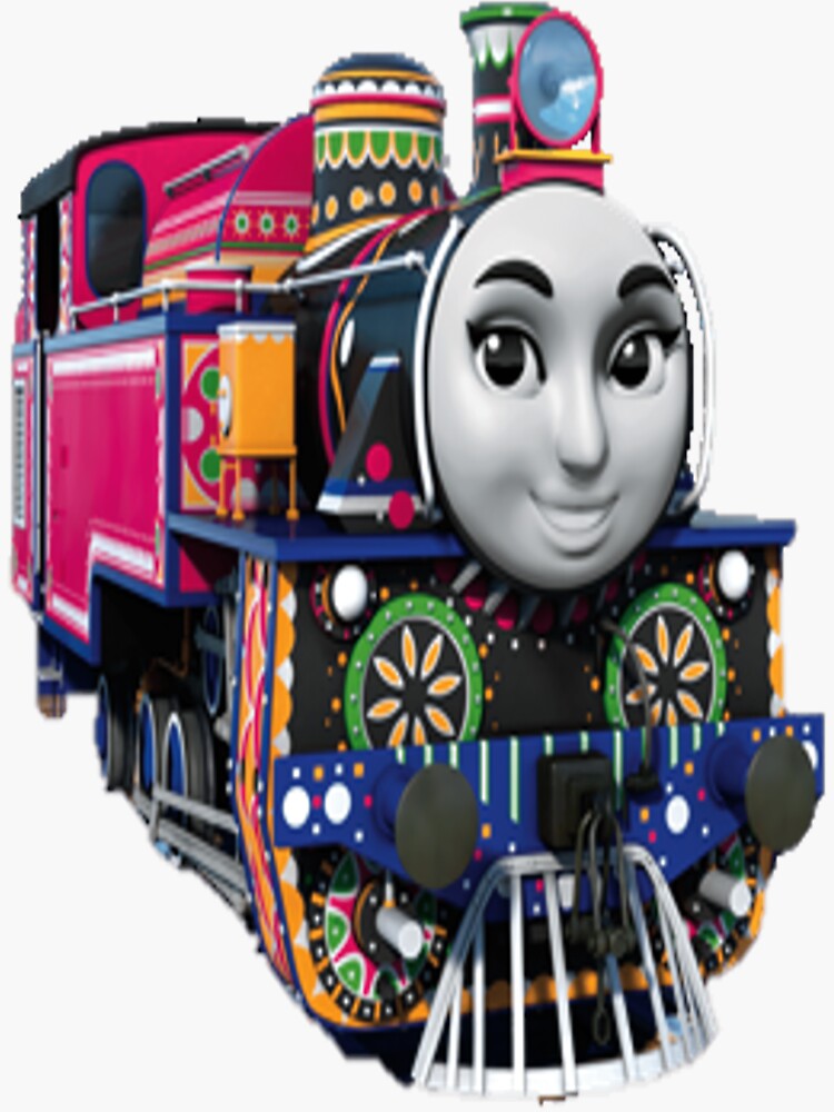"ASHIMA THE INDIAN TANK ENGINE" Sticker for Sale by Pfasanya824 | Redbubble