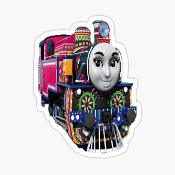 "ASHIMA THE INDIAN TANK ENGINE" Sticker for Sale by Pfasanya824 | Redbubble