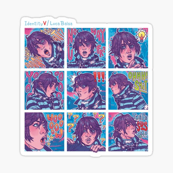 "[Identity V] - "Prisoner" - Luca Balsa POG" Sticker for Sale by ...