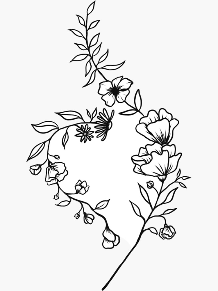 Eating disorder tattoo flower - Bronctattooaus.com