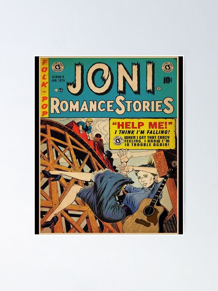 "Music Vintage Joni Gift Fans Mitchell Print Best Women Men" Poster for ...