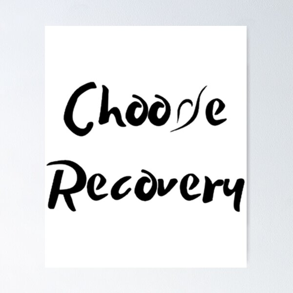 "Choose Recovery NEDA Symbol " Poster for Sale by JosekiLucki | Redbubble