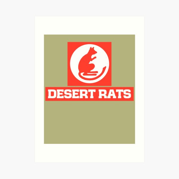 Desert Rats Art Prints | Redbubble