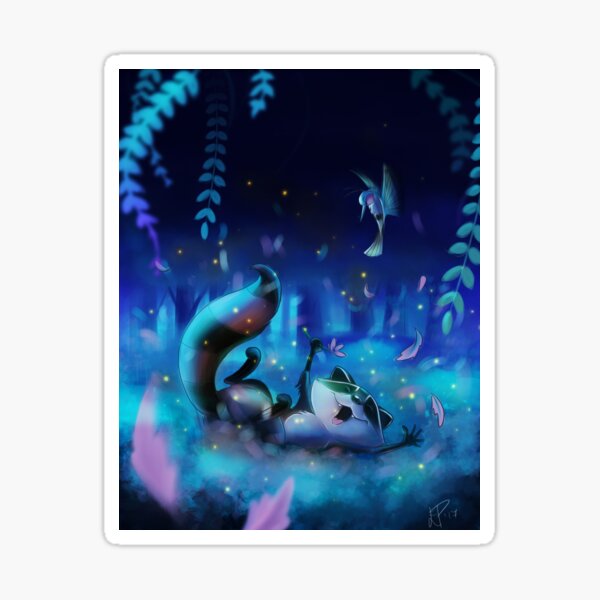 "Meeko and Flit" Sticker for Sale by esmesart | Redbubble