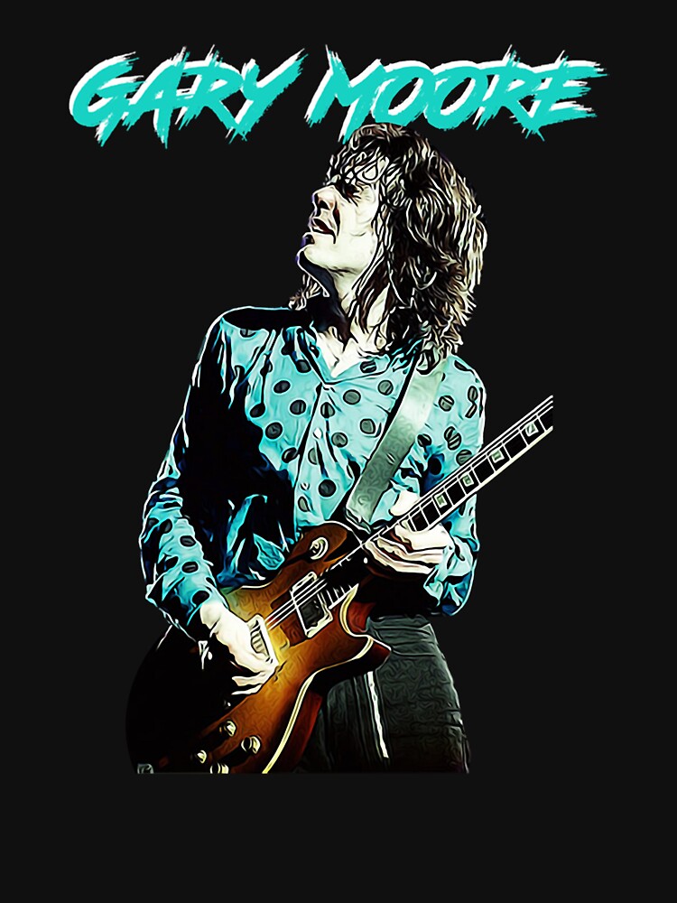 "Gary Moore Gary Moore Irish Pride Guitarist Essential" T-shirt for ...