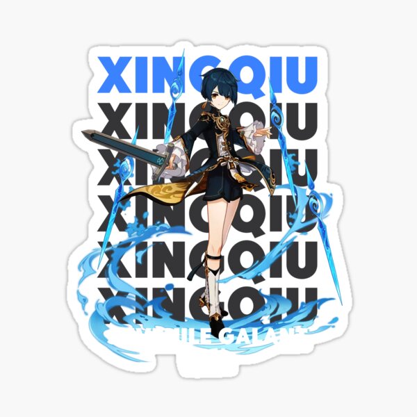 "Xingqiu Genshin Impact" Sticker for Sale by Genshins | Redbubble