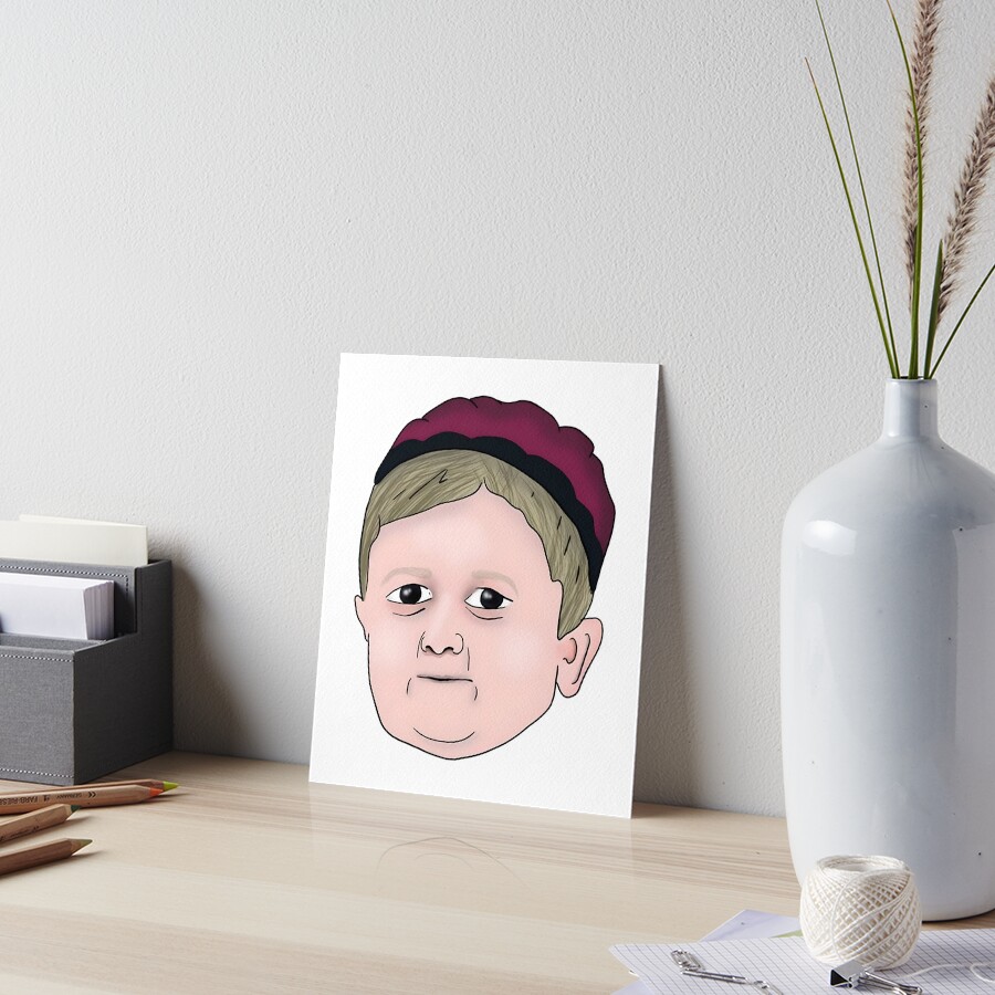 "Hasbulla Magomedov Mini Khabib Meme" Art Board Print for Sale by ...