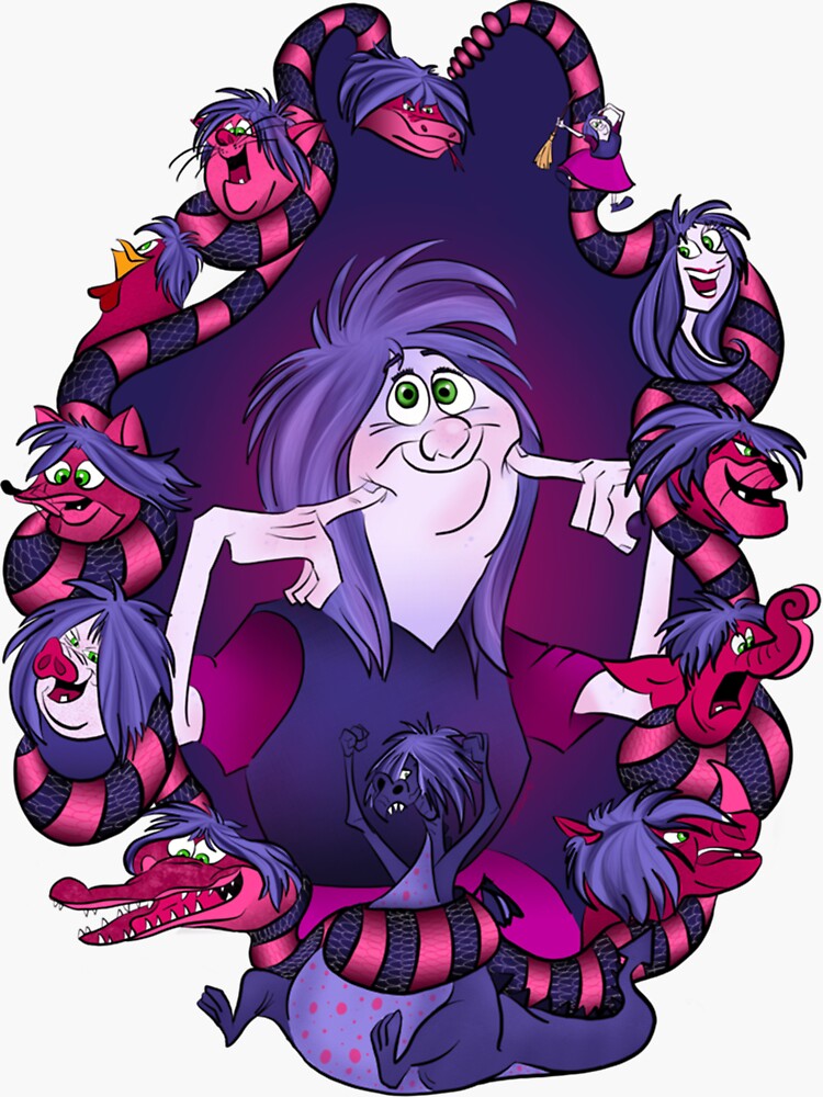 "Madame Mim" Sticker for Sale by LatreseyaMorale | Redbubble