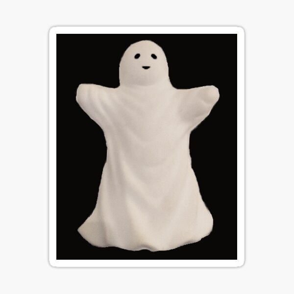 "Happy Ghost" Sticker for Sale by OP-Prints | Redbubble