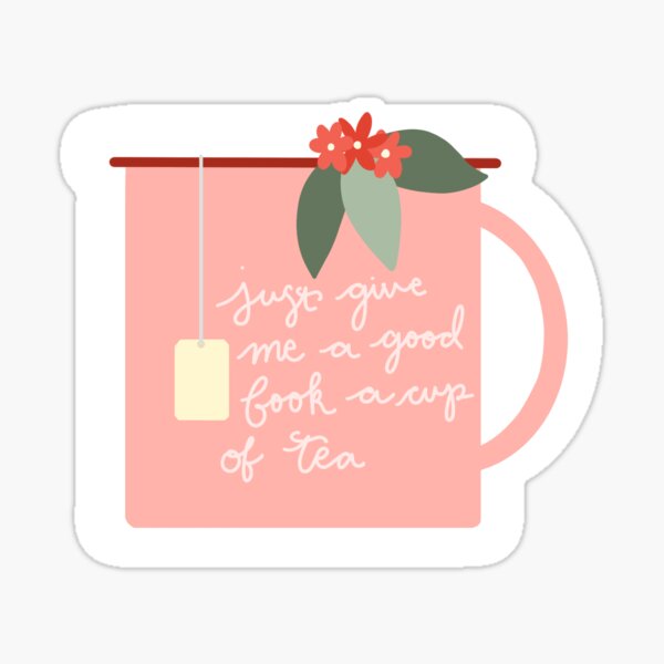 "Tea sticker" Sticker for Sale by StickersByVV | Redbubble