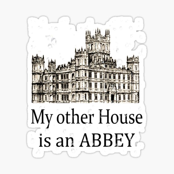 "downton abbey castle" Sticker for Sale by TwilaPatterson | Redbubble