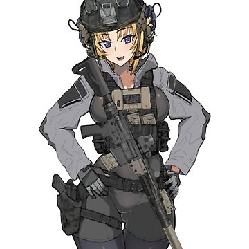 "Retro Design Military Art Fans Anime Cute Gun Secrets Revealed ...