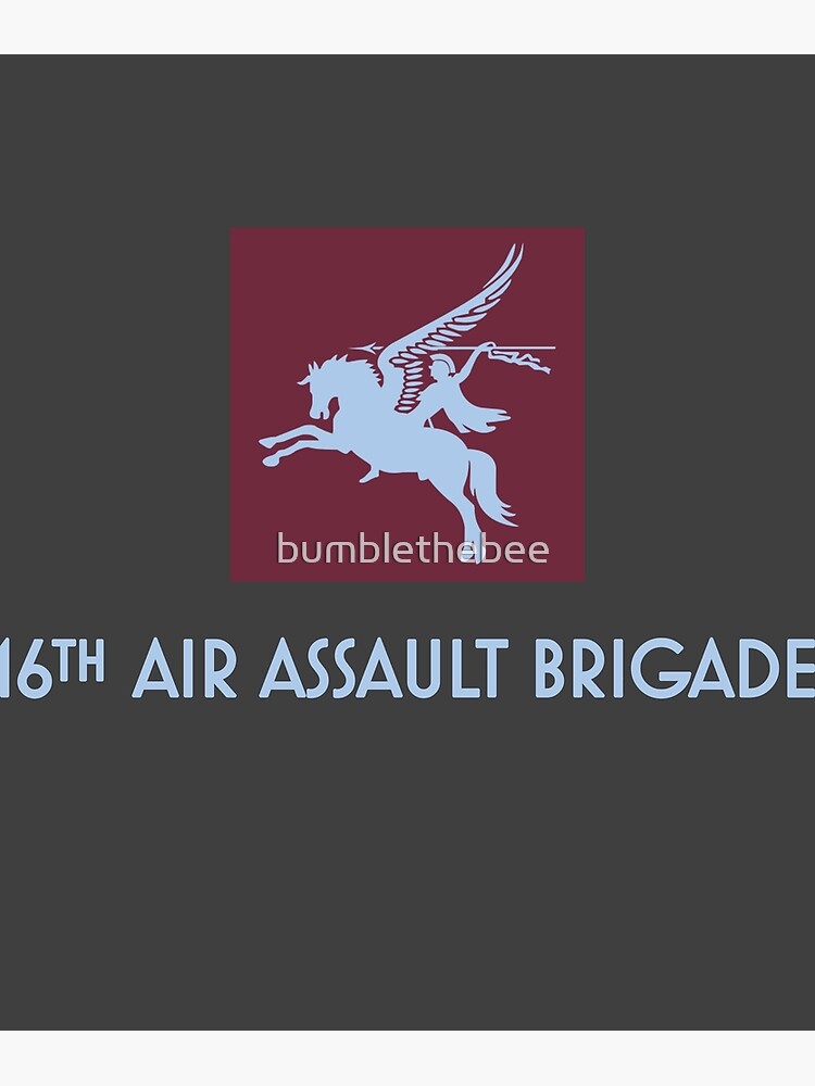 "16 air assault brigade" Canvas Print for Sale by bumblethebee | Redbubble
