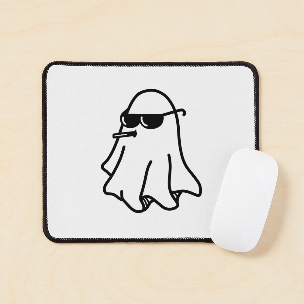 "Halloween Ghost Smoking" Sticker for Sale by bas19101 | Redbubble