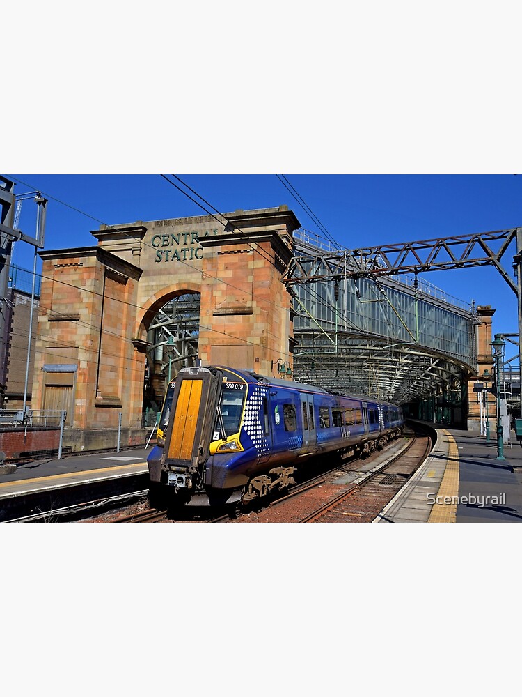"Scotrail Class 380 leaving Glasgow Central" Poster for Sale by ...
