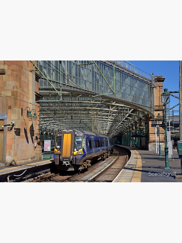 "Scotrail Class 380 leaving Glasgow Central" Poster for Sale by ...