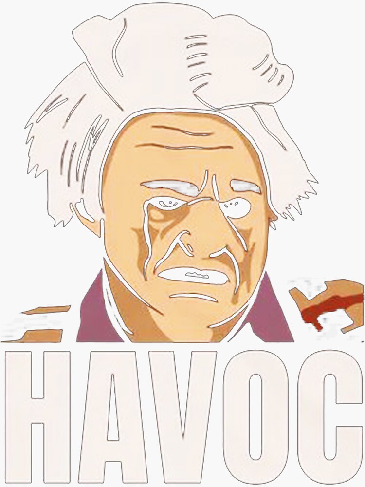 "Karl Havoc" Sticker for Sale by tohari48 | Redbubble