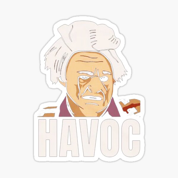 "Karl Havoc" Sticker for Sale by tohari48 | Redbubble