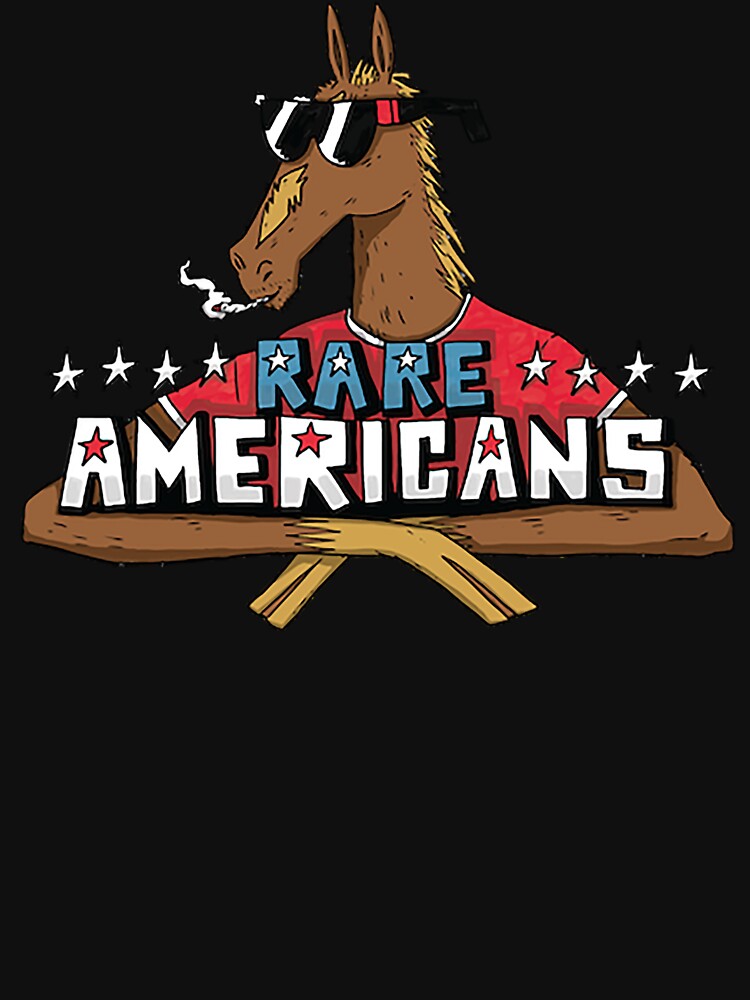 "Rare Americans Logo" T-shirt for Sale by letdhaledhe | Redbubble ...
