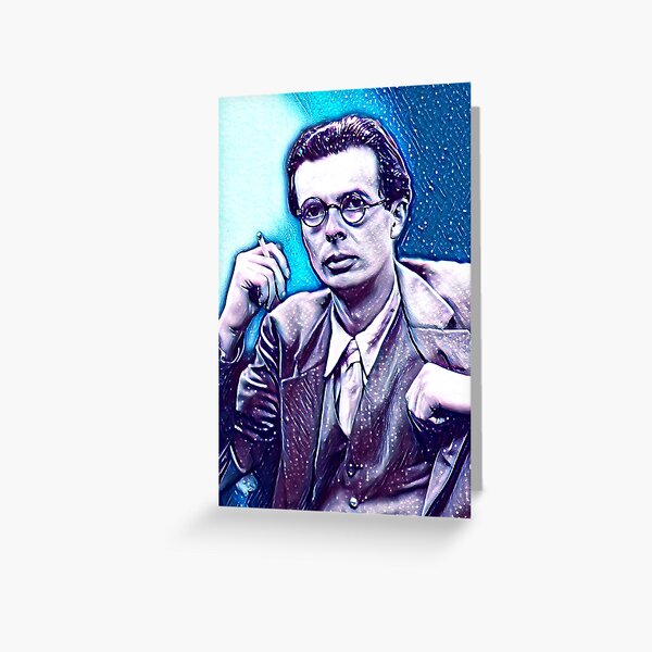 "Aldous Huxley Artwork | Aldous Huxley Portrait | Aldous Huxley Wall ...