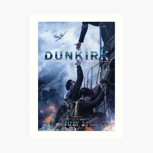 "Official poster 5 (Alex and Tommy) - DUNKIRK" Art Print for Sale by ...