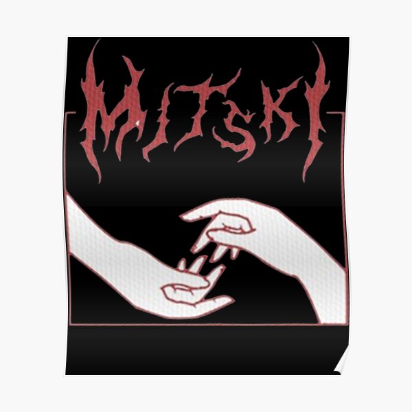 "mitski newspaper hand " Poster for Sale by fotevabanbo | Redbubble
