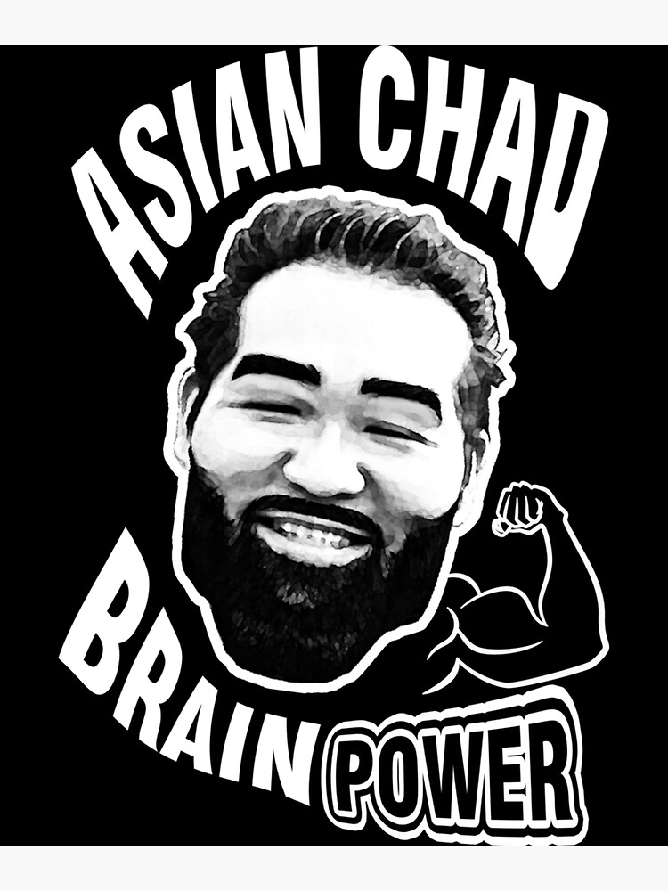 "Asian Chad Classic T-Shirt.png" Poster for Sale by JeremyEdwards1 ...