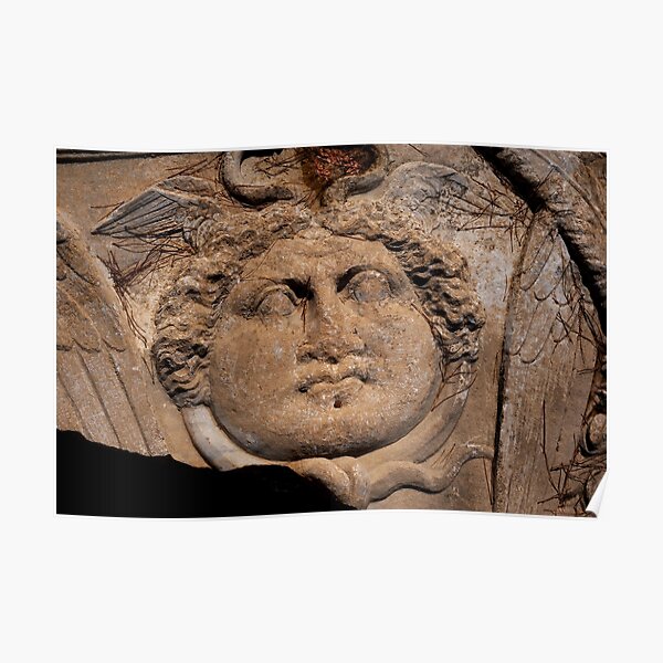 "Winged Gorgon or Medusa, creature of Greek mythology" Poster for Sale ...