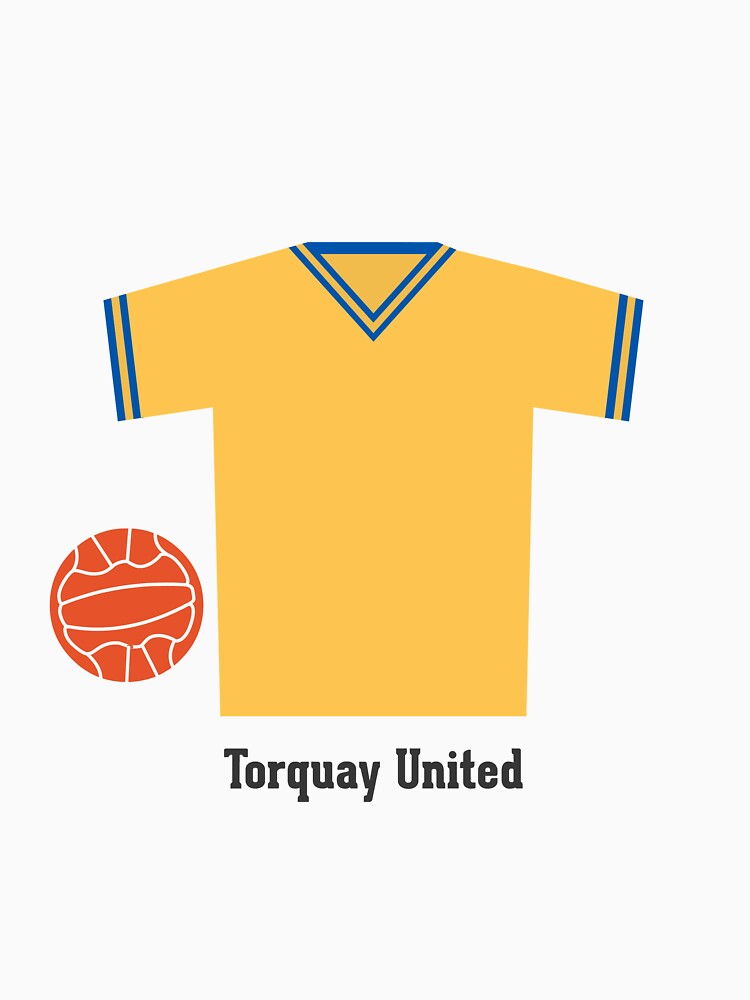 " Torquay United" T-shirt for Sale by daviz | Redbubble | torquay ...