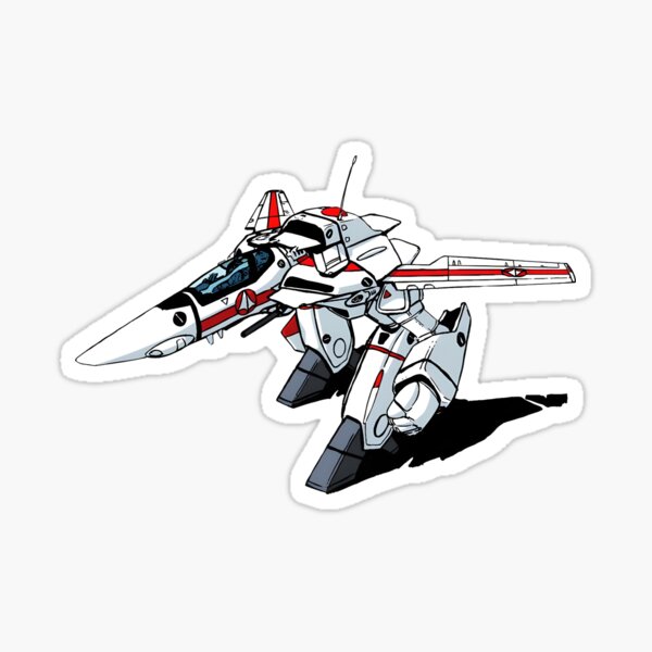 "" Robotech+Macross++by+ShaggyDude art"" Sticker for Sale by ...