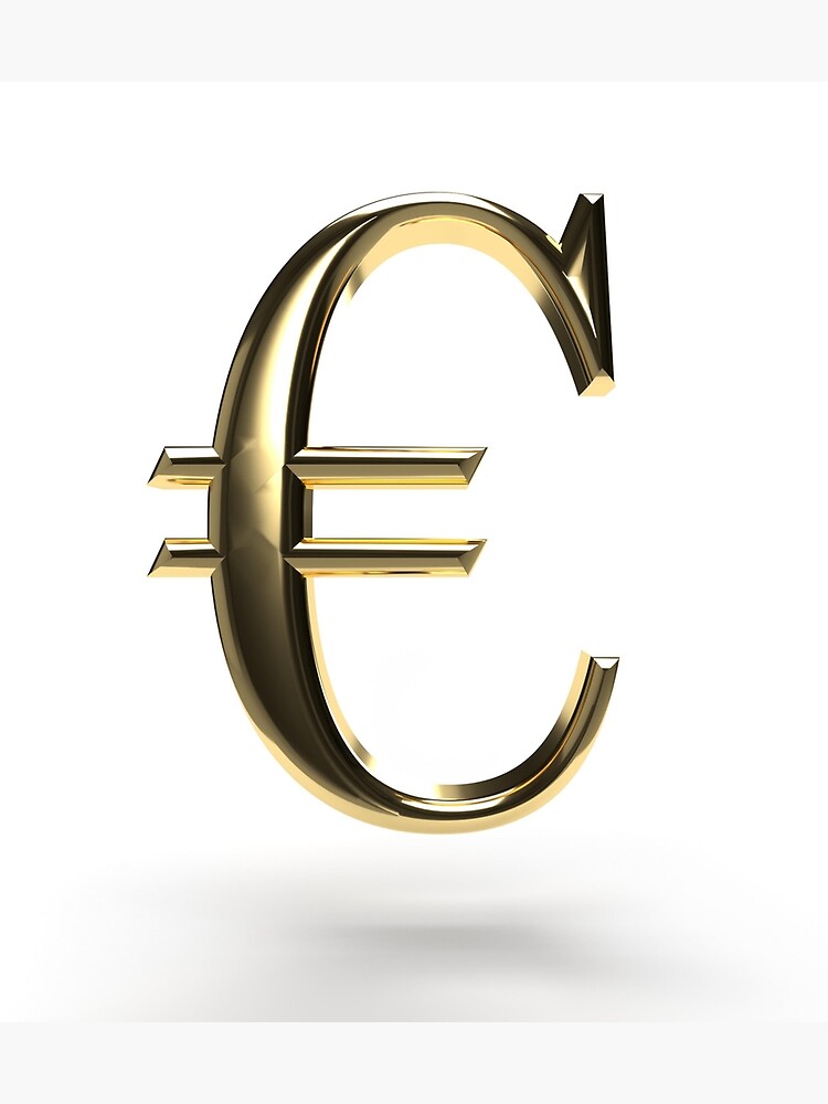 "Euro sign" Poster for Sale by Zip-Zup | Redbubble