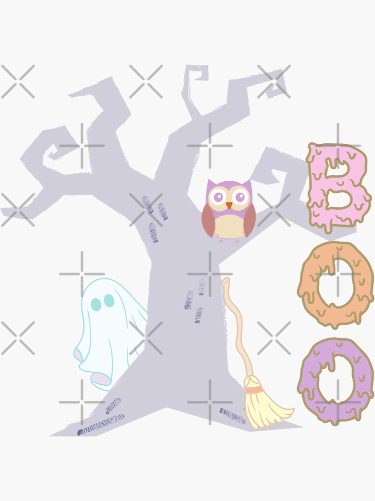 "Halloween kids friendly boo crew" Sticker for Sale by studiofestival ...
