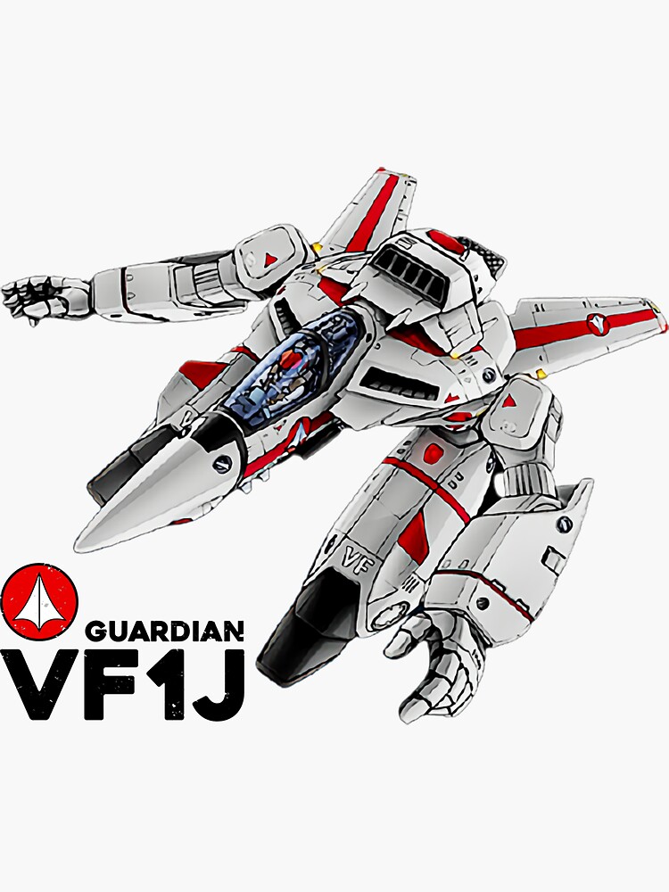 "Robotech" Sticker for Sale by GelsominGreco | Redbubble