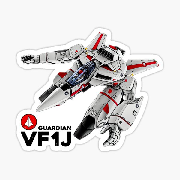 "Robotech" Sticker for Sale by GelsominGreco | Redbubble
