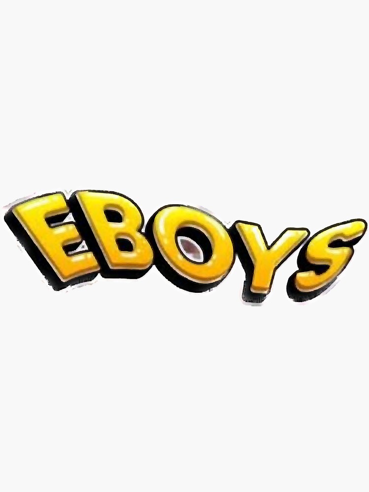 "Eboys " Sticker for Sale by MusicsStar | Redbubble