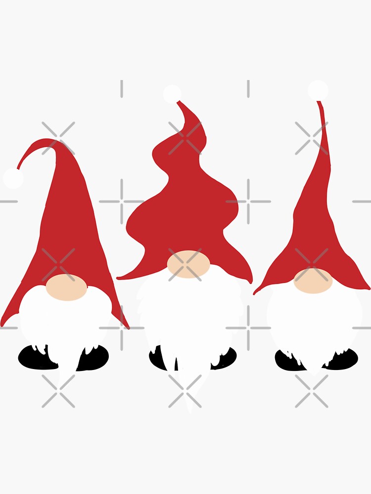 "Gnome Sticker Best High Quality " Sticker for Sale by sabrinacorner ...