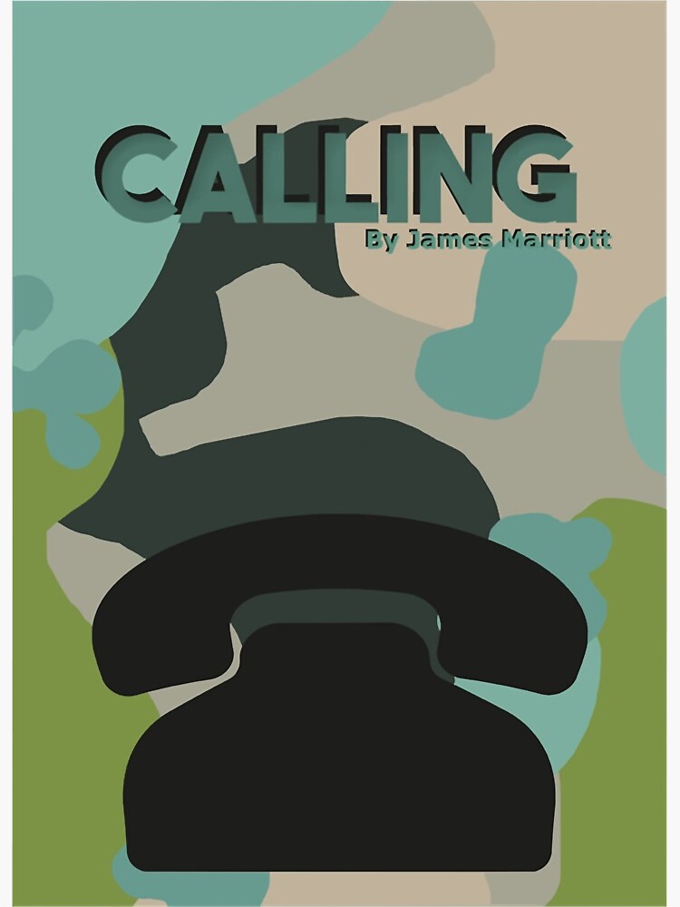 "James Marriott Inspired Artwork Art Board Print" Sticker for Sale by ...