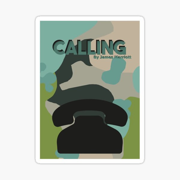 "James Marriott Inspired Artwork Art Board Print" Sticker for Sale by ...