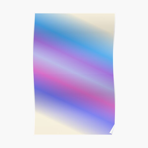 "Elegant and modern gradient color " Poster for Sale by Aininurs ...