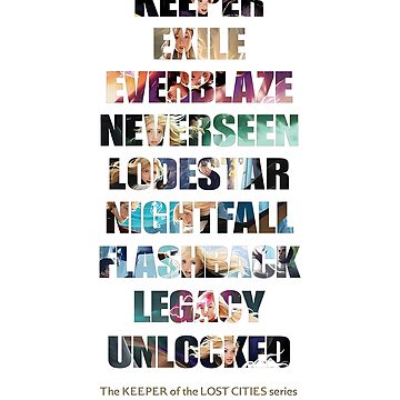 "Keeper Of the Lost Cities text" Sticker for Sale by BertholdWilhelm ...