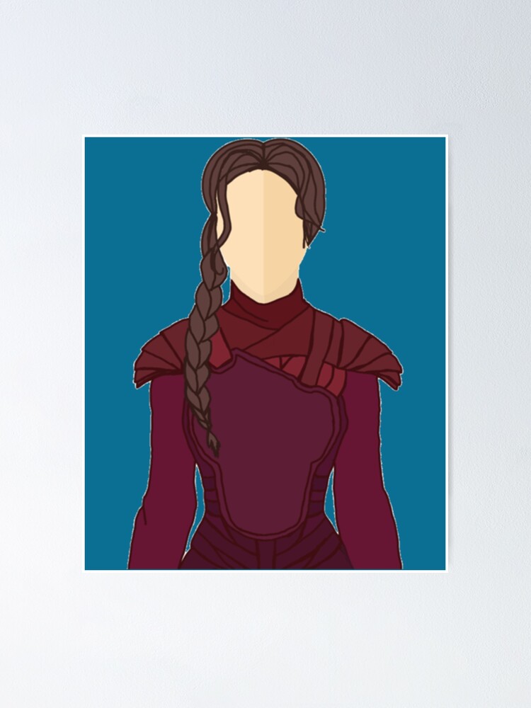 "Katniss Everdeen " Poster for Sale by Supernerdmar | Redbubble