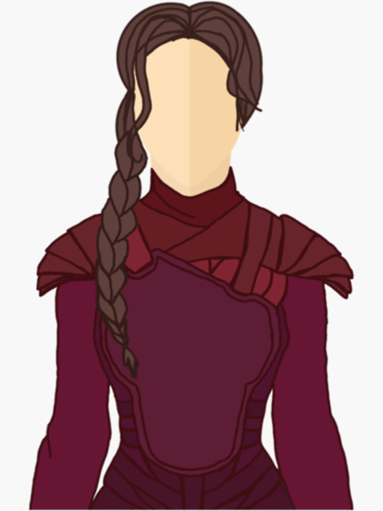 "Katniss Everdeen " Sticker for Sale by Supernerdmar | Redbubble