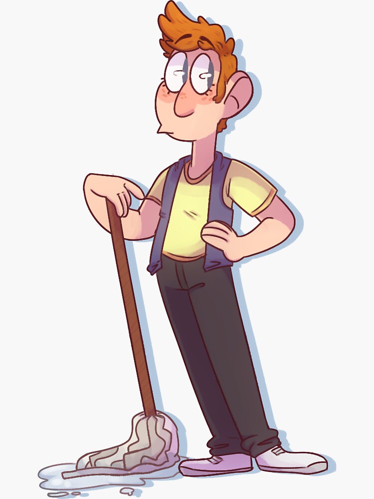 "Jimmy Jr" Sticker for Sale by leifleaks | Redbubble