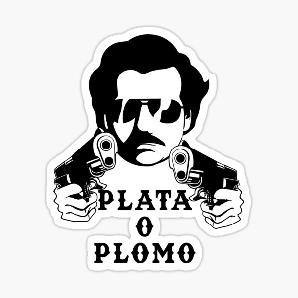 "Pablo escobar cool" Sticker for Sale by JustinJambrec | Redbubble